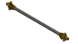 60mm REEL AXLE FOR LF24-LIFTER, complete – JKS Products Ltd